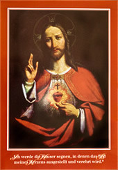 Herz Jesu Bild - TFP Deutschland