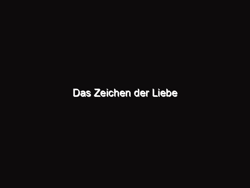 Das Zeichen der Liebe - TFP Deutschland